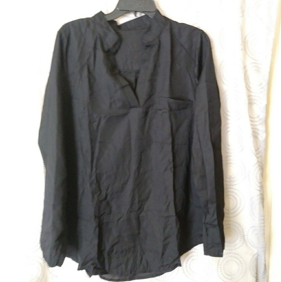 Wish | Tops | New Black Sheer Top | Poshmark